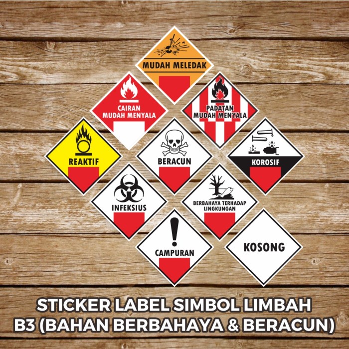 Jual Stiker Kemasan Limbah B3 Kosong Stiker Limbah B3 Stiker Vinyl ... Jual Stiker Kemasan Limbah B3 Kosong Stiker Limbah B3 Stiker Vinyl ...
