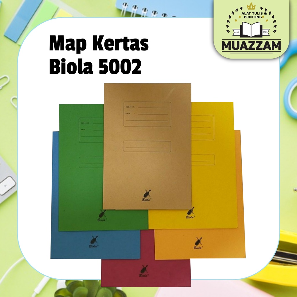Jual Biola Map Kertas 5002 per 1 pcs | Shopee Indonesia