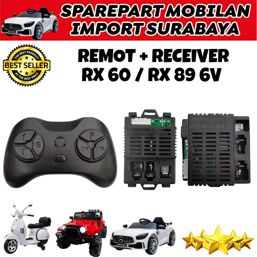 Jual WEELYE RX60 RX 89 IC SIGNAL CONTROLLER PMB 7988 6869 RECEIVER ...