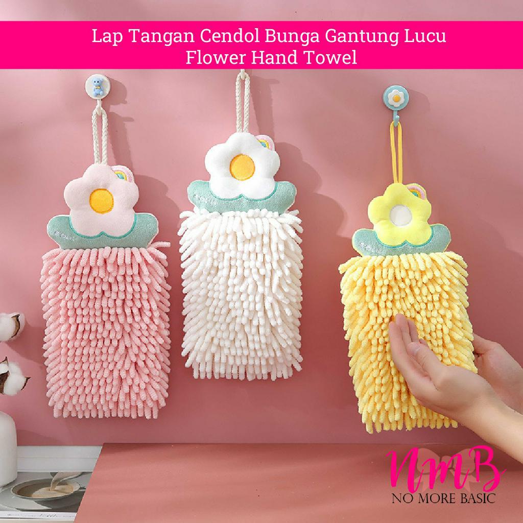 Jual Lap Tangan Cendol Bunga Gantung Lucu Flower Hand Towel | Shopee ...