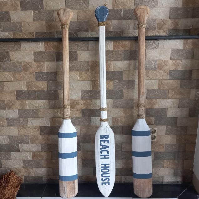 Jual Dekorasi Dayung Kayu Besar Tema Laut Gantung Dinding Home Decor ...