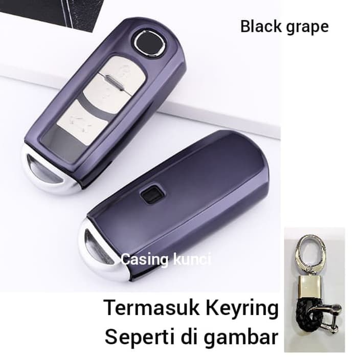 Jual Cover mazda kunci smart key CX3 CX5 CX7 CX9 2 3 CASING case carbon ...