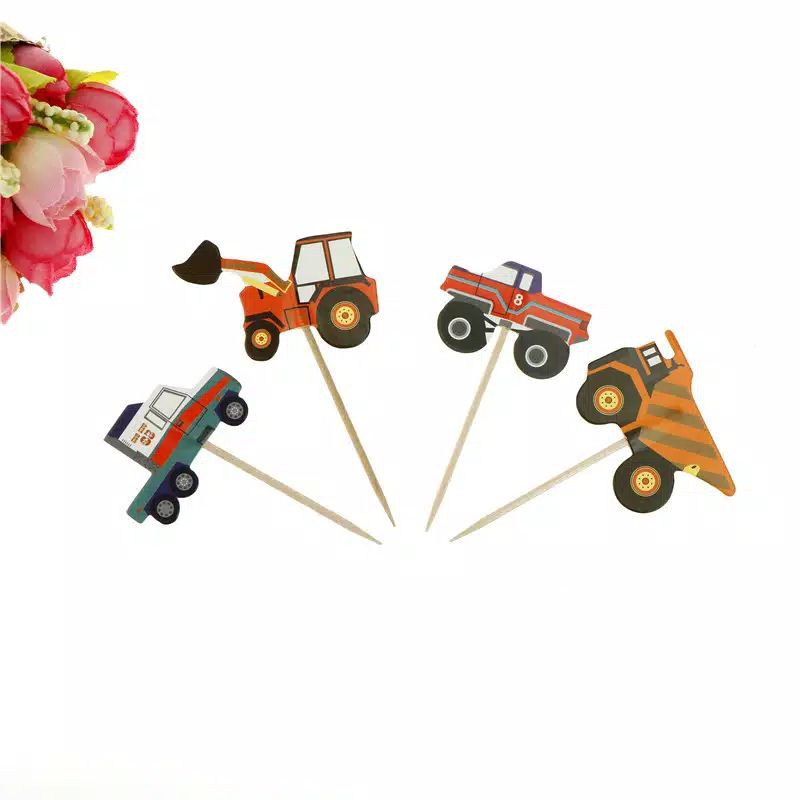 Jual Topper Mobil Truck 4Pcs Ukuran Kecil Bahan Kertas | Shopee Indonesia