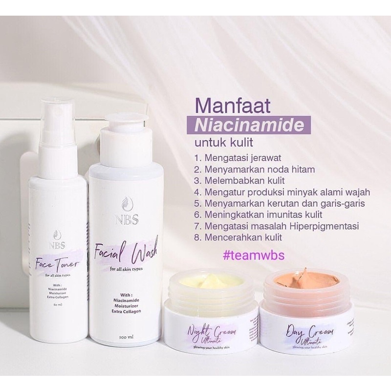 Jual Nbs Skincare Paket Ultimate Original Nbs Serum Lifting Paket Nbs