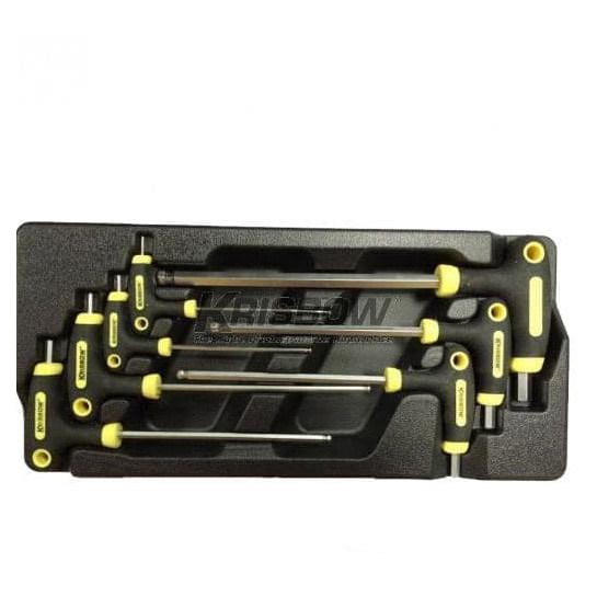 Jual Kunci L Set (T-Handle Ballpoint) W/Tray Krisbow 10066100 | Shopee ...