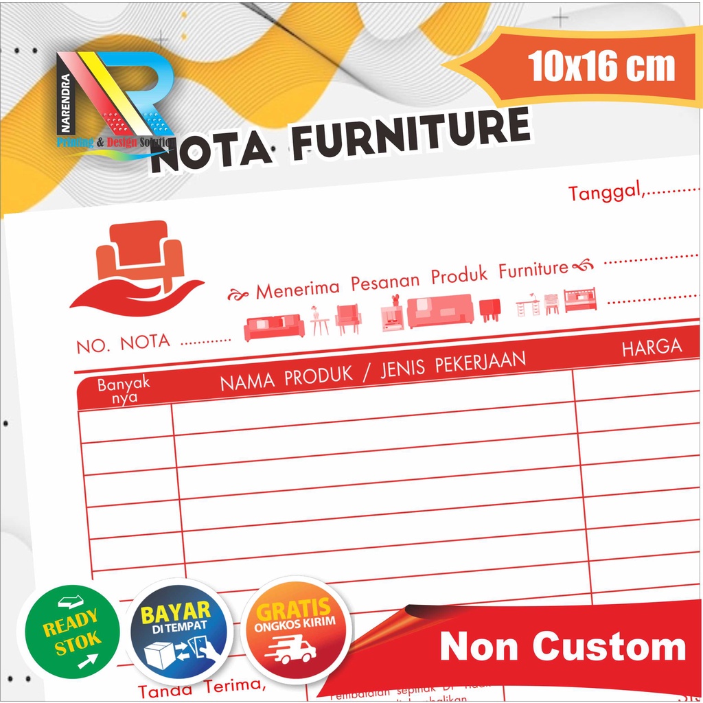 Jual Nota Furniture | Nota Mebel | Nota Interior | Nota Pembuat Furniture | Siap Pakai | Diskon ...