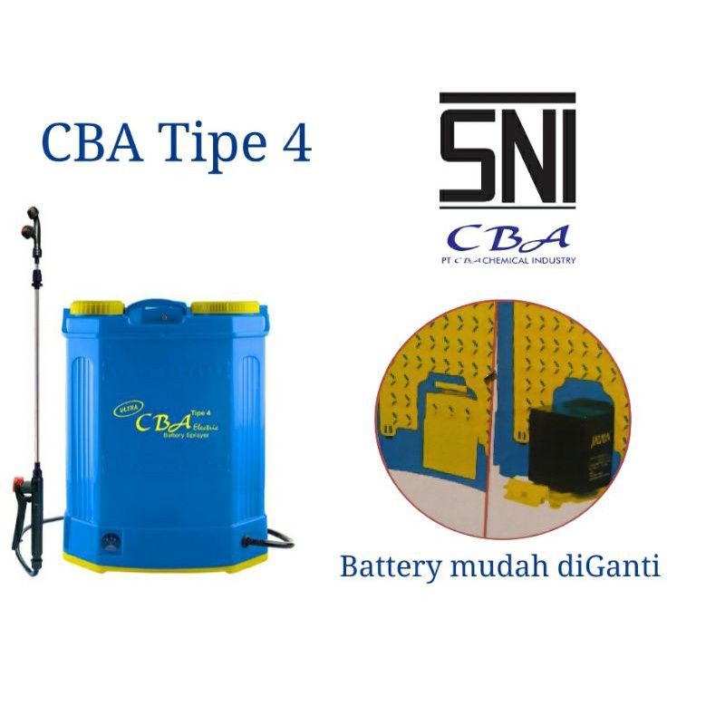 Jual Tangki Elektrik ULTRA CBA 16L Battery Sprayer TIPE 3 dan TIPE 4 ...