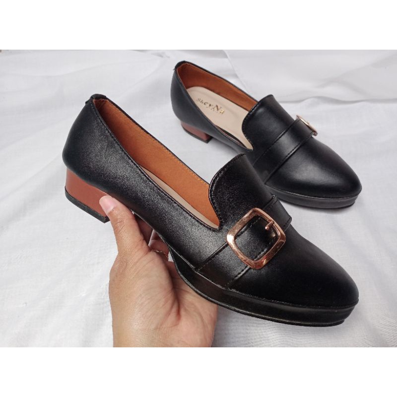 Jual LOW HEELS /SEPATU HEELS PENDEK /SEPATU KERJA / SEPATU FANTOFEL ...
