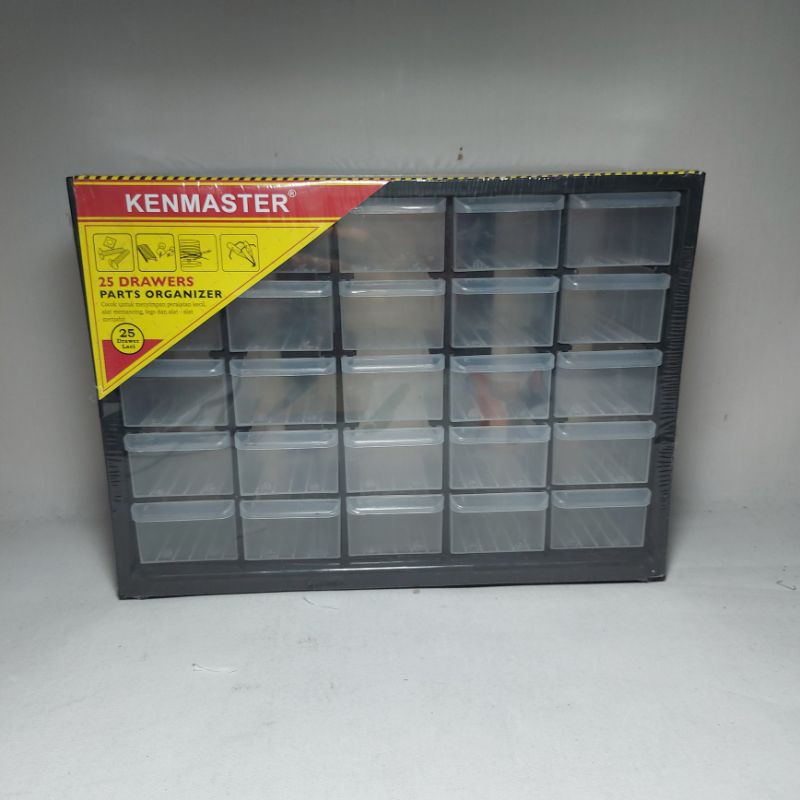 Jual Kenmaster Rak Komponen 25 Laci / Rak Susun / Rak Drawer Kenmaster ...