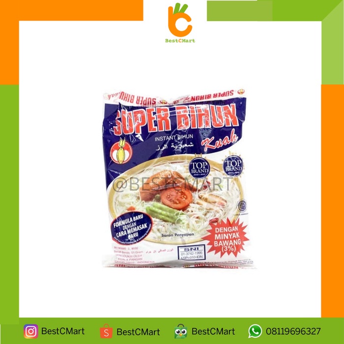 Jual soun-bihun- super bihun / bihhun kuah instant 51 gr -bihun-soun ...