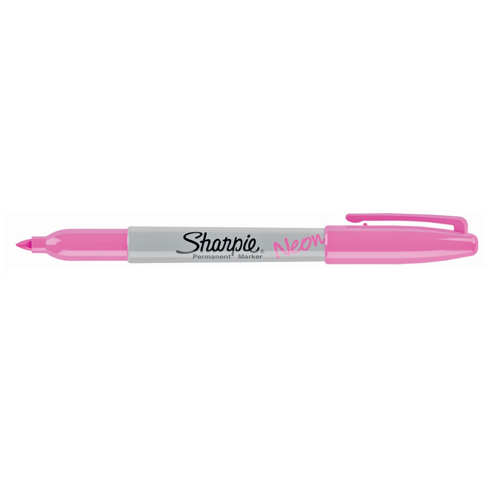 Jual Sharpie Neon Fine Point Permanent Marker - Pink - Satuan | Shopee ...