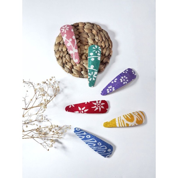 Jual Jepit Rambut Hairclip Kado Hadiah Batik Handmade Pituyog | Shopee ...