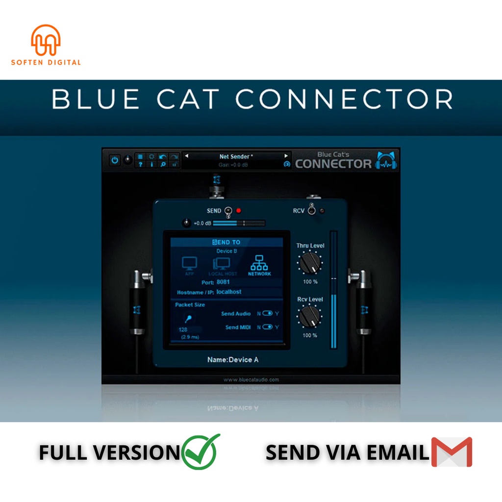 Jual Blue Cats Connector v1 VST Plugin audio & MIDI streaming plug-in ...