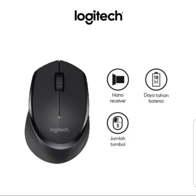 Jual Logitech M330 Silent / M275 Standart Wireless Mouse Original ...