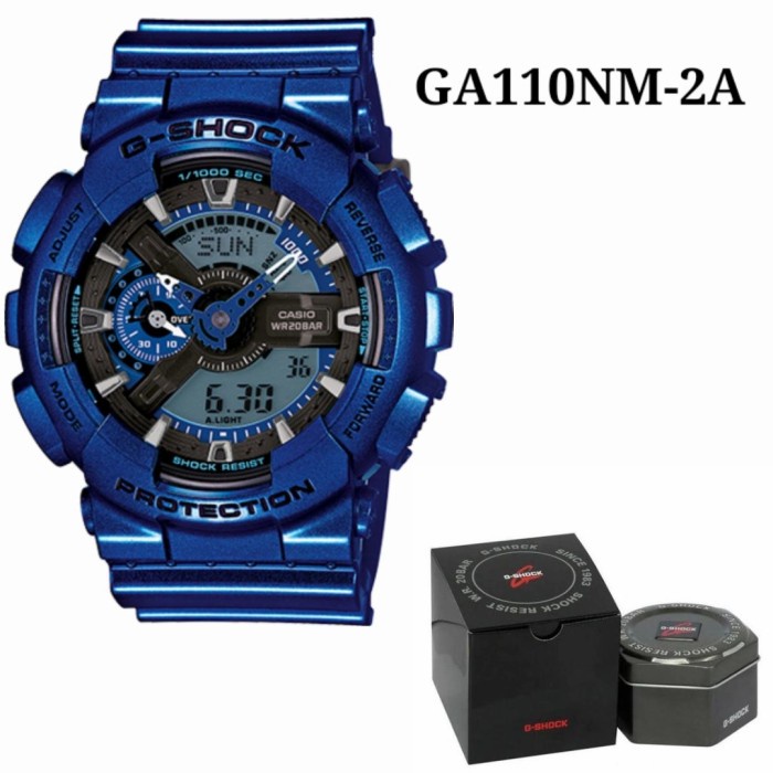 Jual Jam Tangan Pria Merk Casio G-Shock Type : GA110 Baterai Free Box ...