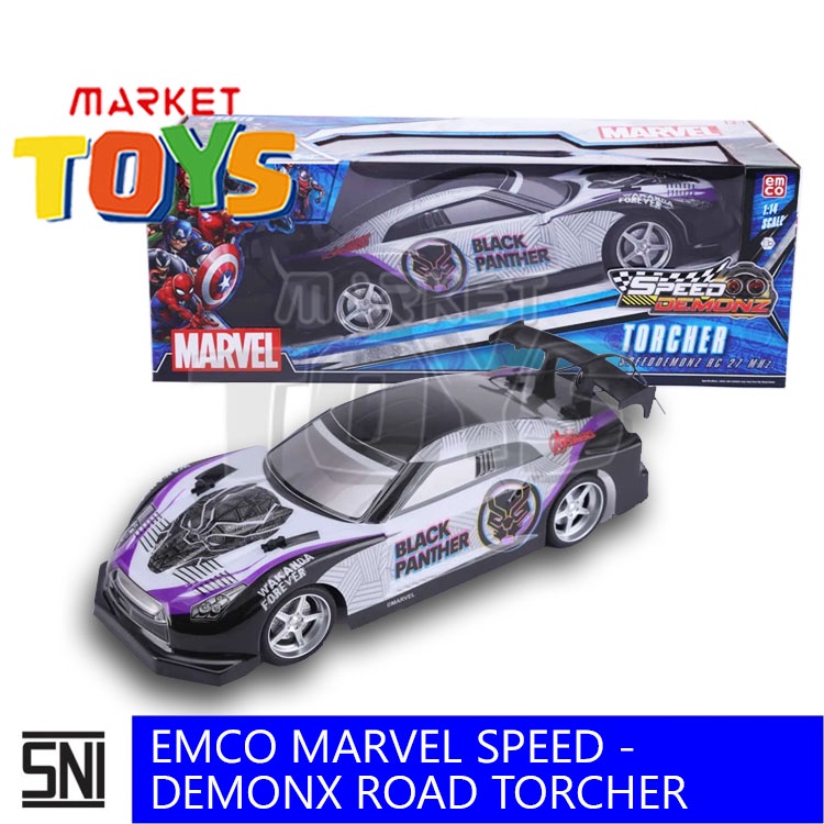 Jual EMCO RC Marvel Speed Demonx Road Torcher Mainan Anak Mobil Remote ...