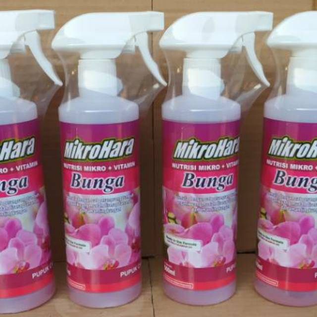 Jual Pupuk Cair Mikrohara spray Bunga @ 500 ml | Shopee Indonesia