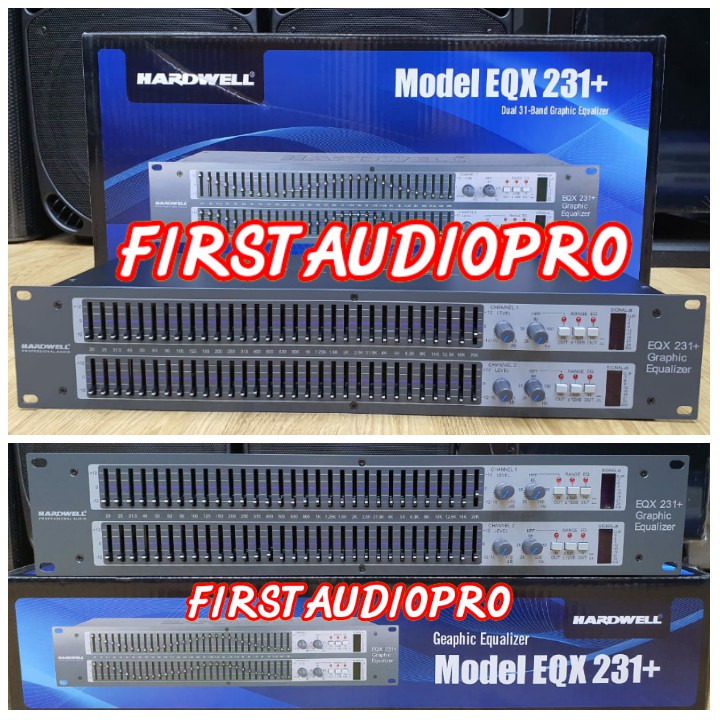 Jual EQ / Equaliser Hardwell EQX 231+ / EQX231+ / EQX 231 + Original | Shopee Indonesia