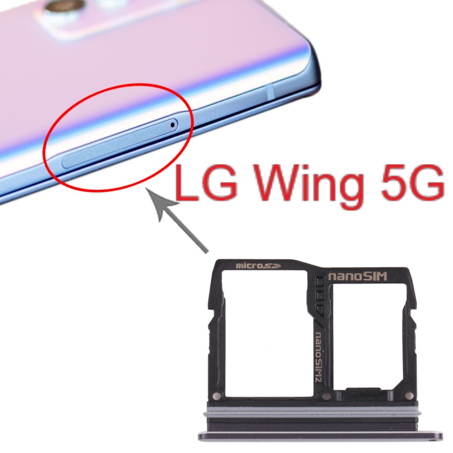 Jual Simtray - Simlock - Sim Tray - Slot Sim - Sim Lock - LG Wing 5G ...