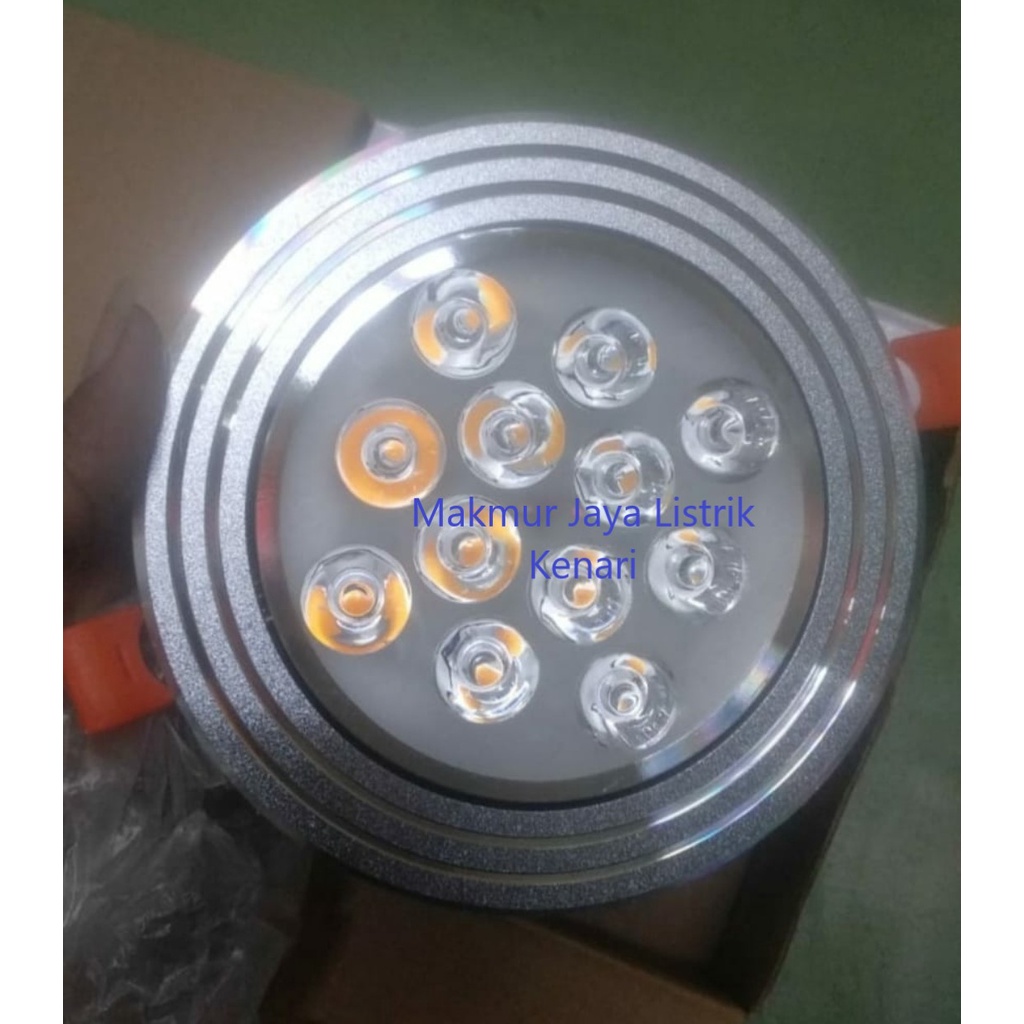 Jual Lampu Downlight Panel LED 12w 12 Watt 12 W 12watt 12 Mata | Shopee ...