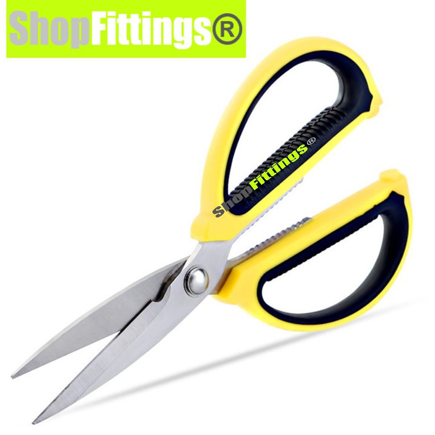 Jual Gunting Dapur Kertas Kardus Karton Serbaguna Heavy Duty Scissors ...