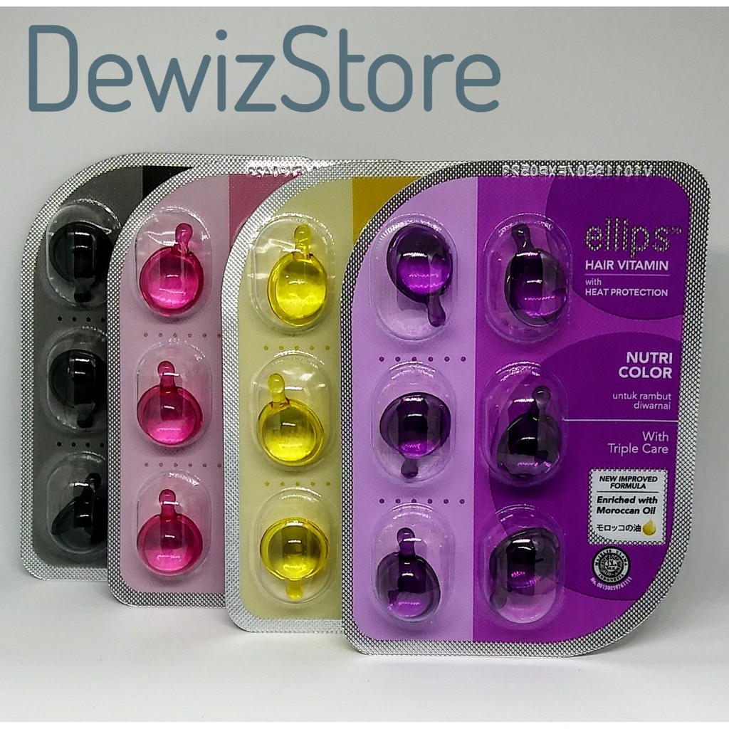 Jual ELLIPS HAIR VITAMIN SACHETTE / VITAMIN RAMBUT ELLIPS ALL VARIANT ...