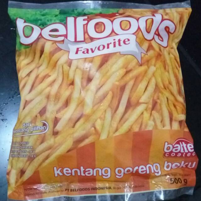 Jual Belfoods kentang goreng 500gr | Shopee Indonesia
