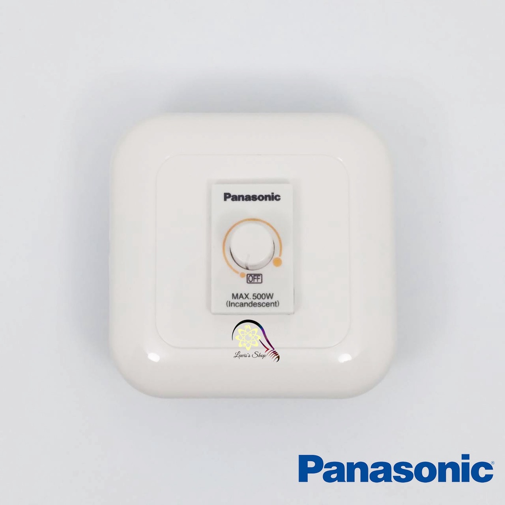 Jual Panasonic Dimmer Switch WEJ57515 Saklar 500W 220V WEJ78019 Wide ...