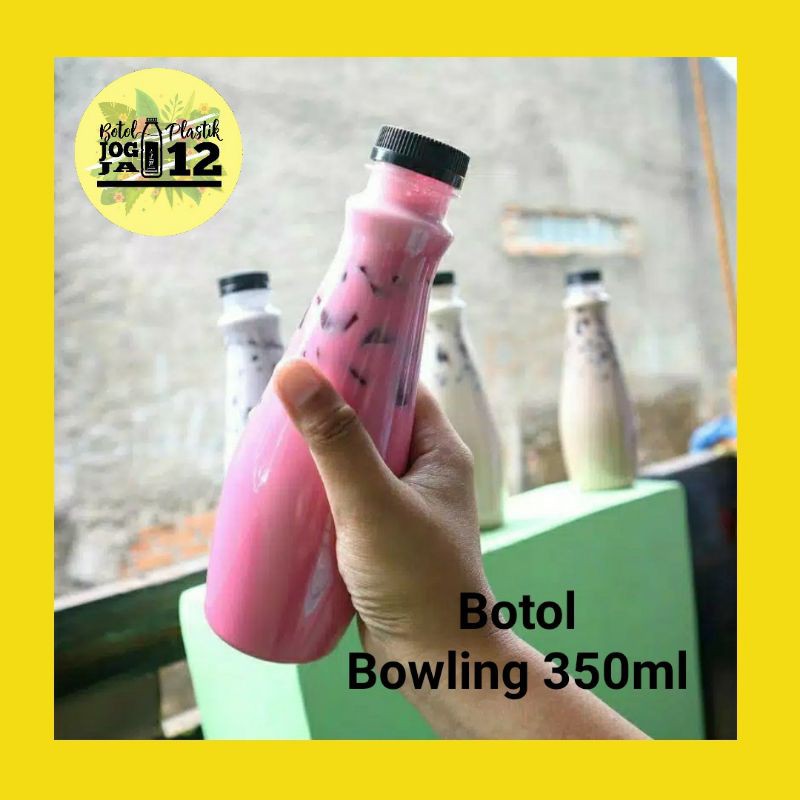 Jual 1Kg Muat 25Pcs Botol Bowling 350ml, Botol Plastik 350ml, Botol ...
