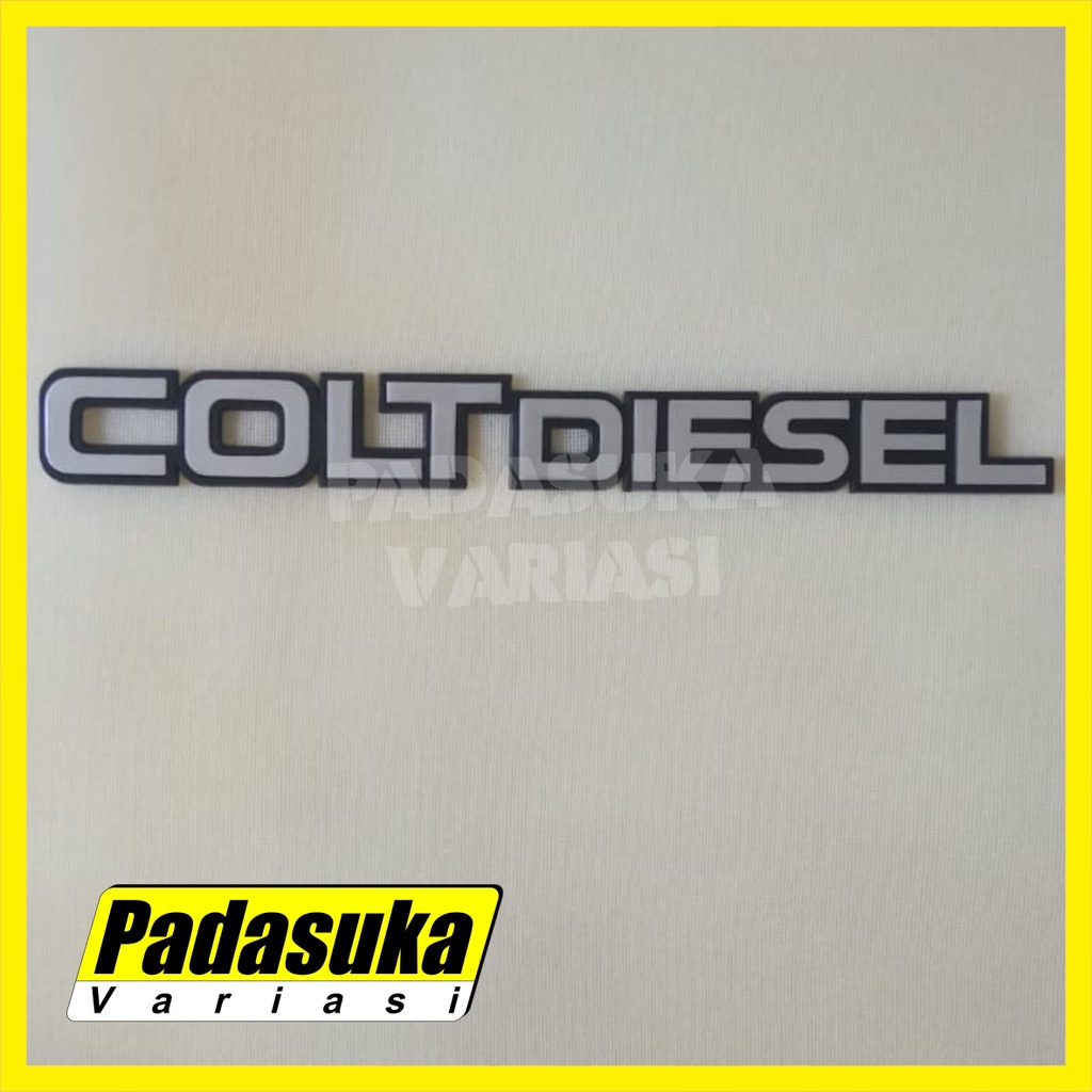 Jual Emblem Colt Diesel Mitsubishi Logo Colt Diesel Emblem Ragasa ...