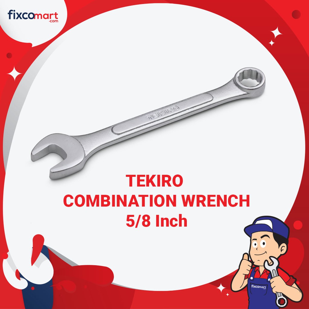 Jual Tekiro Kunci Ring Pas 5/8 Inch / Tekiro Kunci Pas Ring Inch ...