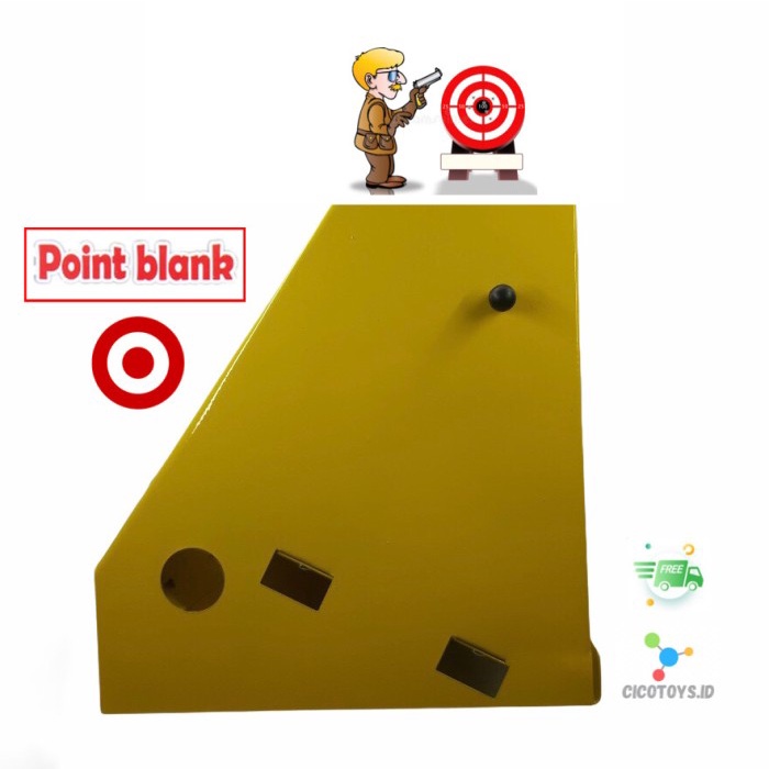 Jual Pakaian-Softgun- Shooting Target Sasaran Tembak Pointblank -Baju ...