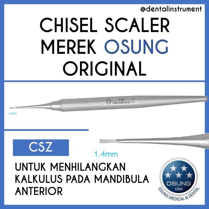 Jual Dental Chisel Scaler Merek Osung Original (CSZ) | Shopee Indonesia