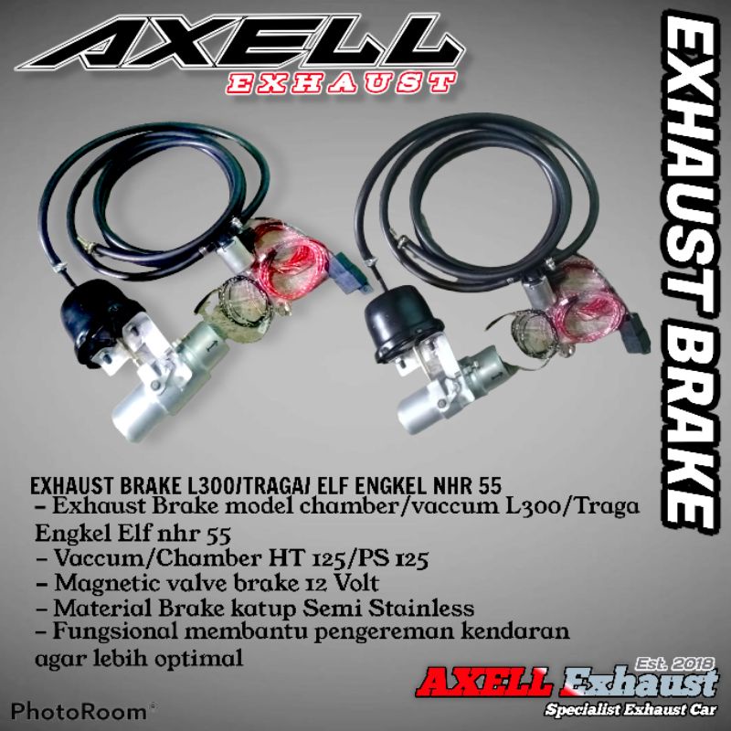 Jual Exhaust Brake, Exhaust Brik L300, ELF, TRAGA Model Chamber/Vaccum ...