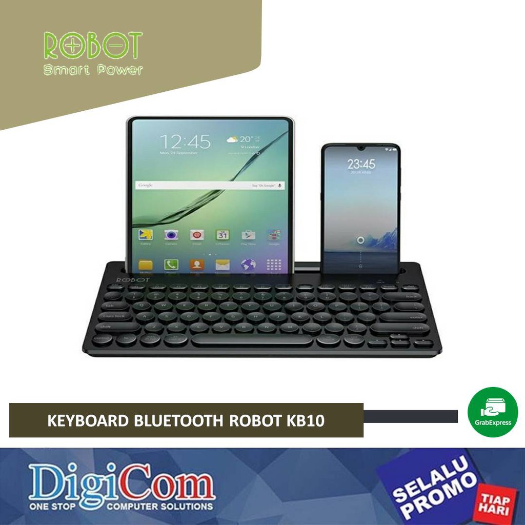 Jual KEYBOARD BLUETOOTH ROBOT KB10 | Shopee Indonesia