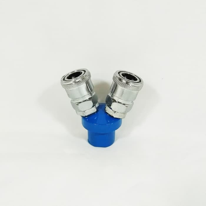 Jual Quick Coupler 2 Way / Coupler 2 Cabang / Sambungan Kran Angin ...