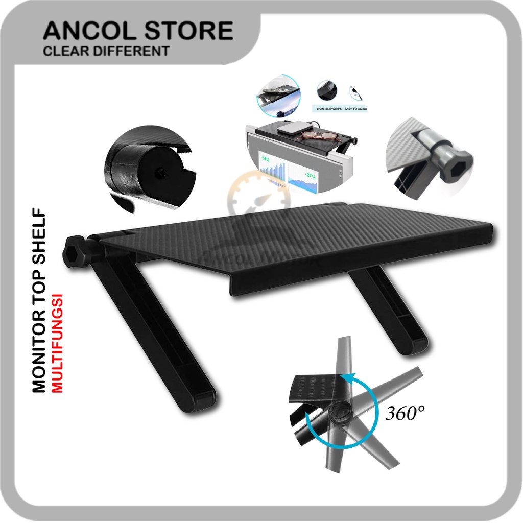 Jual Rak Gantung Screen Top Shelf Stand Layar TV Monitor Multifungsi ...
