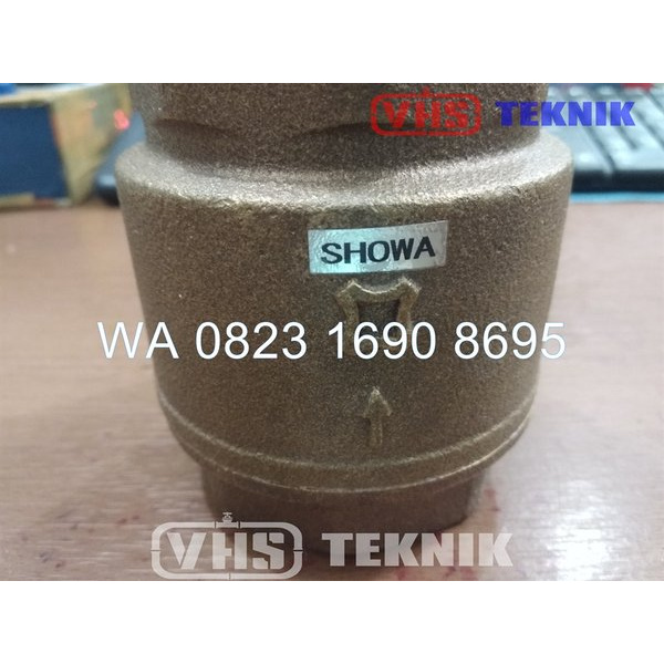 Jual SHOWA SPRING CHECK VALVE BRONZE 2 INCH | Shopee Indonesia