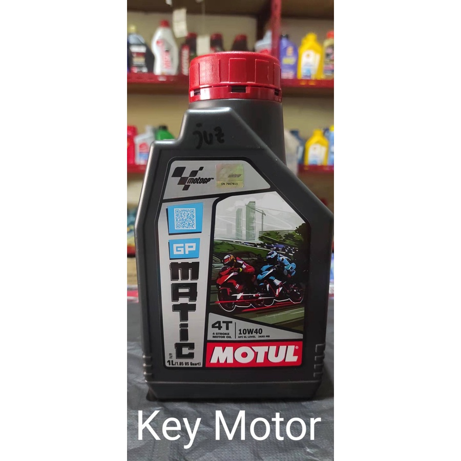 Jual OLI MOTOR MOTUL MATIC GP 4T / 4 Tak 10W-40 1Liter 100% Asli ...