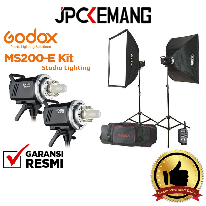 Jual Godox MS200 E Monolight Flash Studio Lighting Kit MS 200 MS200E ...