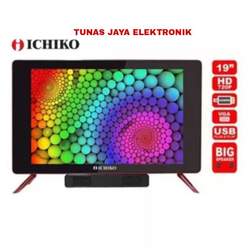 Jual LED ICHIKO 19 INCH | Shopee Indonesia