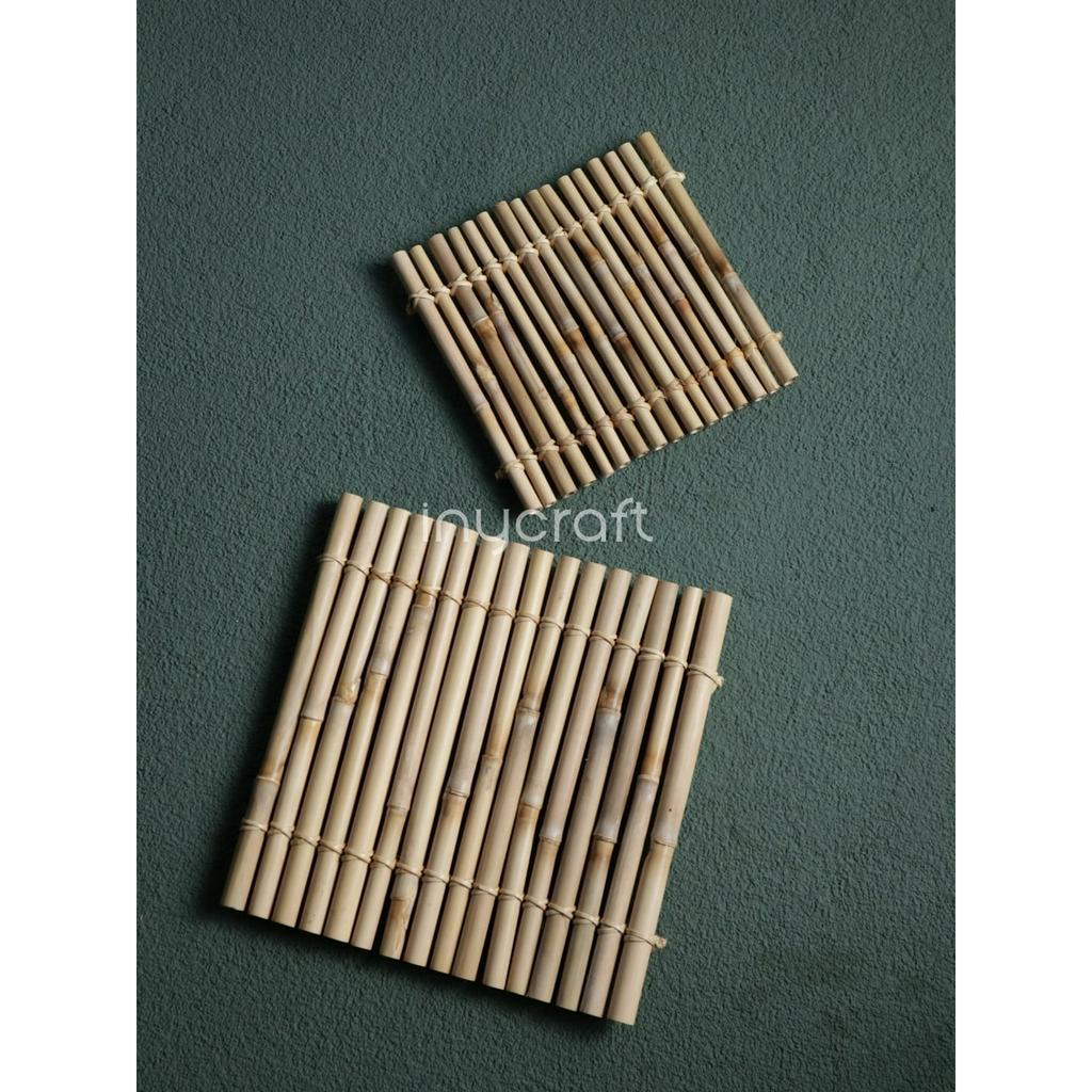 Jual Alas Bambu big size/ placemat bambu/ props foto/tatakan bambu ...