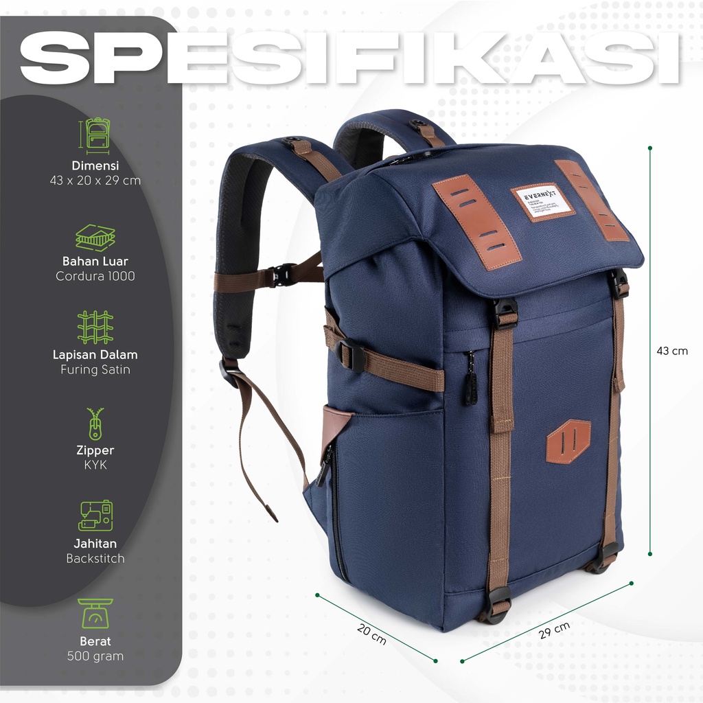 Jual Tas Ransel Backpack Daypack Pria Kapasitas 25L Outdoor Hiking Tas Gendong Punggung Sekolah ...