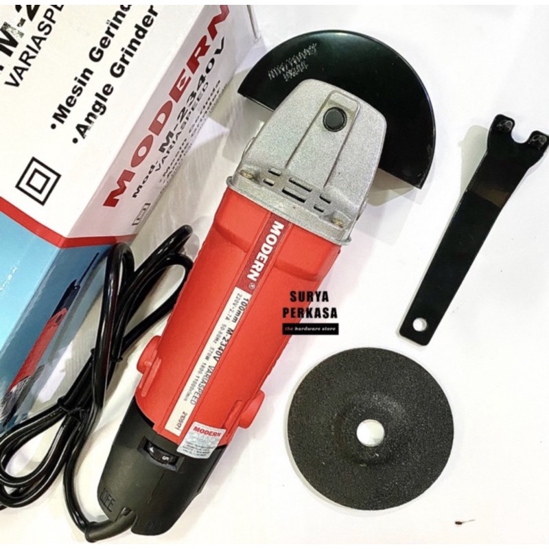 Jual Mesin Gerinda / Gurinda 4" 4 Inch Variable Speed MODERN M2340V M ...