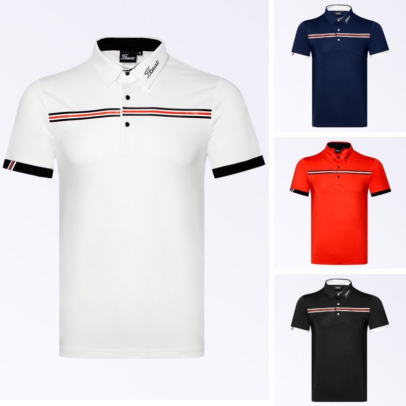 Jual Preorder Kaos Golf Polo Pria Lengan Pendek Baru Jersey Golf ...