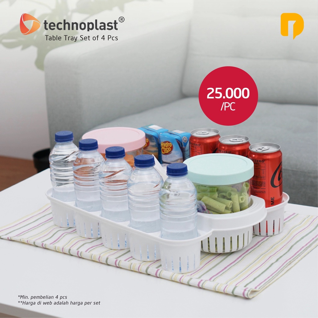 Jual Technoplast Table Tray | Table Organizer | Wadah Susun Minuman ...