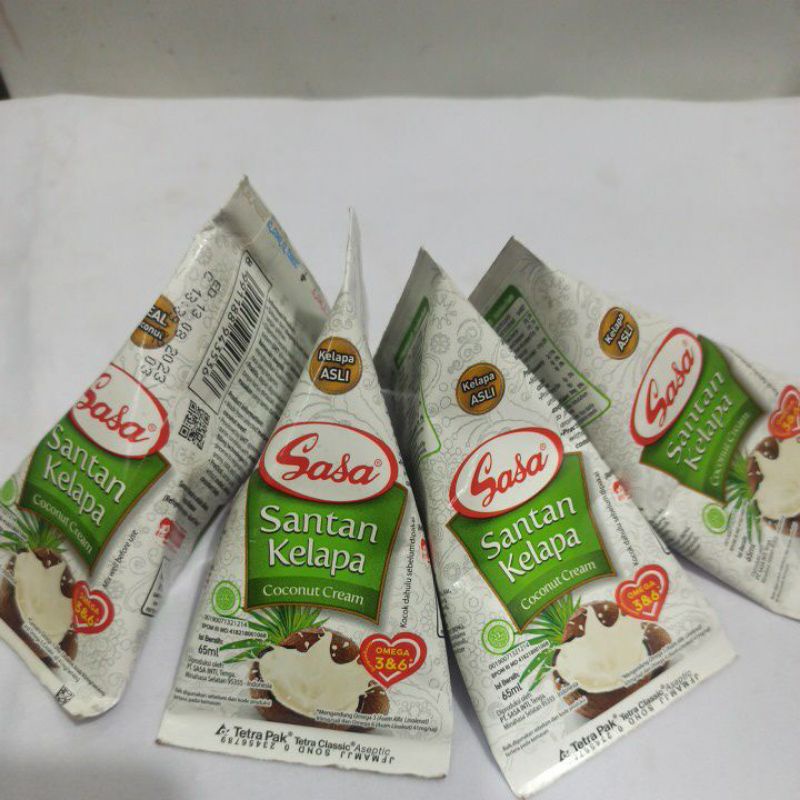 Jual Santan Instan Sasa Santan Kelapa Coconut Cream 65 ml | Shopee ... Jual Santan Instan Sasa Santan Kelapa Coconut Cream 65 ml | Shopee ...