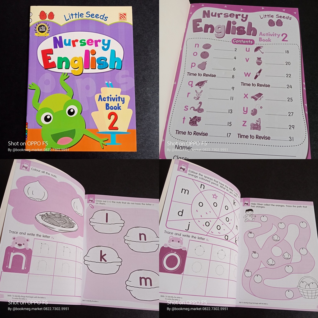 Jual BUKU NURSERY ENGLISH 1 - 2 LITTLE SEEDS (READER & ACTIVITY BOOK ...