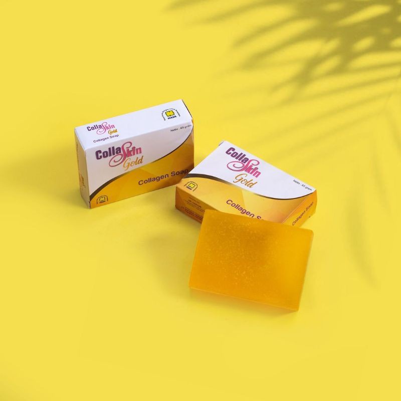 Jual MBS - Collagen Soap Nasa / Collaskin soap Gold | Shopee Indonesia