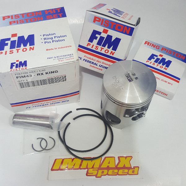 Jual Piston Bore Up Yamaha Rx King RXK RXking RXZ 135 os 50 100 150 200 ...